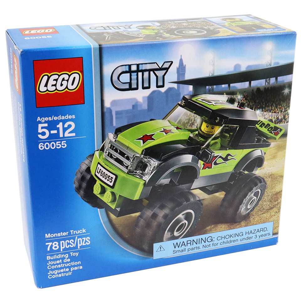 LEGO City Great Vehicles 60055 Monster Truck Brand New Sealed in Box | eBay