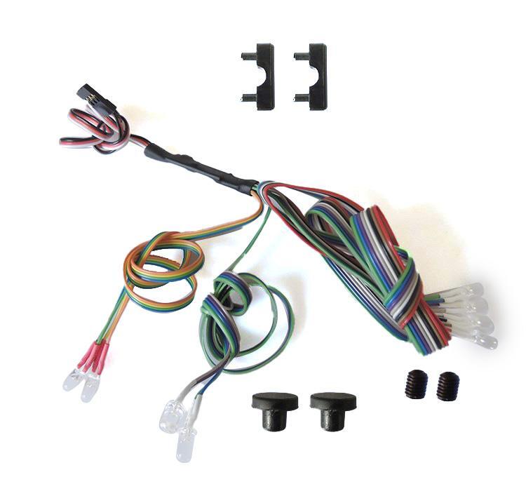 JDM Light System For 1/14 DIY JDM-106 360L RC Hydraulic V2 Excavator ...