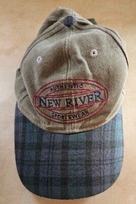 New River Authentic Fishing Plaid Cotton Hat Cap Outdoors | eBay