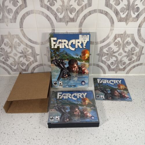 Far Cry PC CD-ROM Complete Crytek Ubisoft Big Box CIB W/ Game & Manual ...