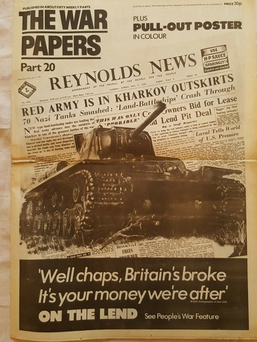 The War Papers 10 issues - Part 20 thru 29 WW2 Newspaper reprints | eBay UK