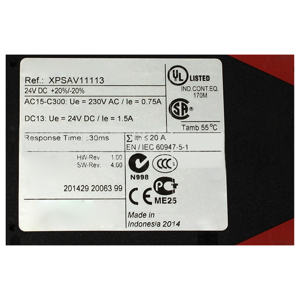 For XPSAV11113 24V Safety Relay | eBay