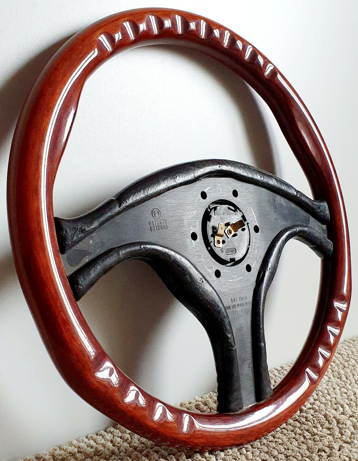 RAID Porsche 911 BMW E24 E28 E30 E32 Wooden steering wheel Authentic ...