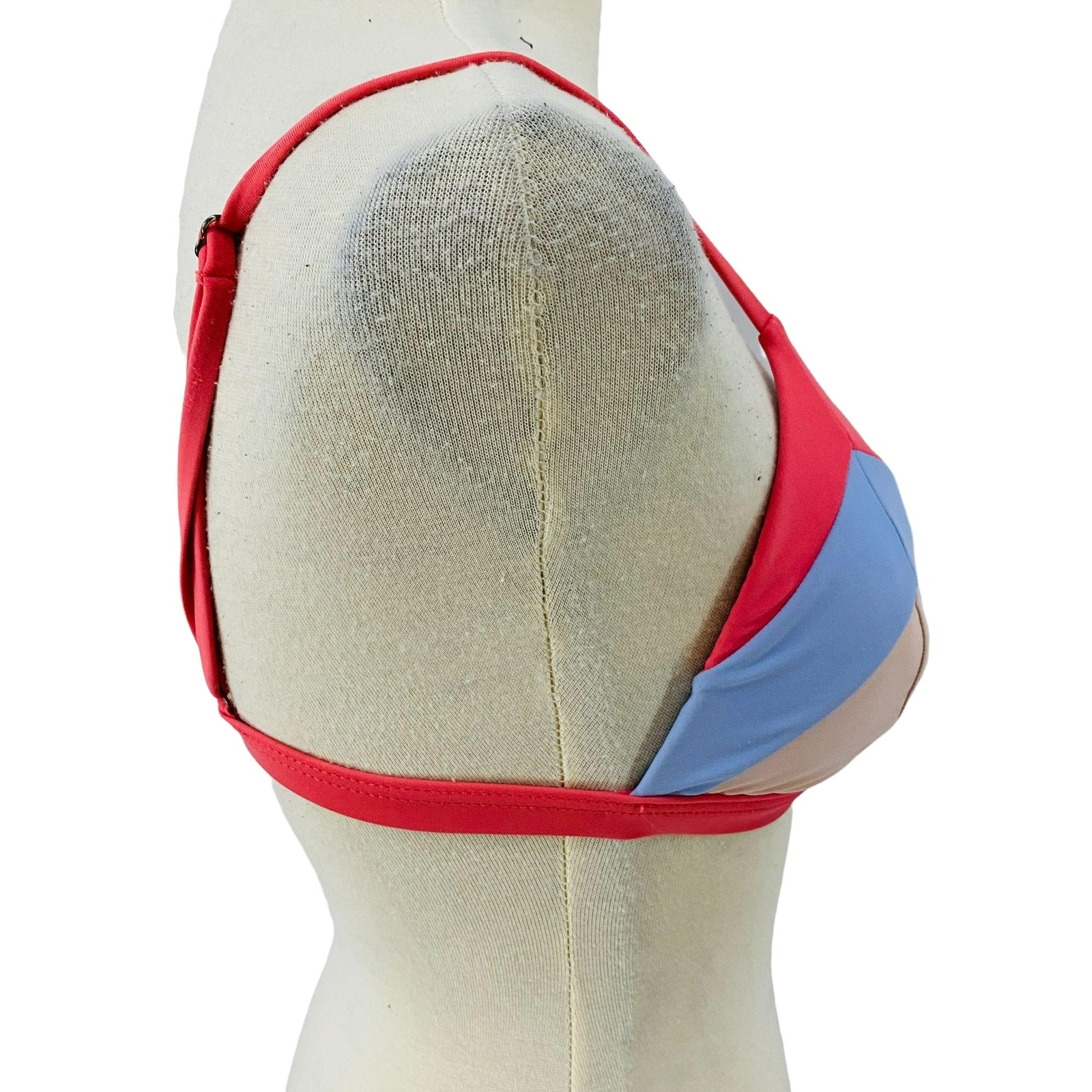 Hula Honey Colorblocked Molded Cup Push-Up Bikini Set… - Gem