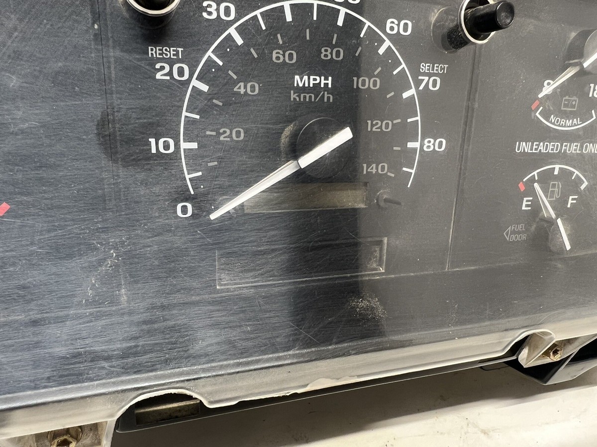 1995 Ford Bronco Gauges