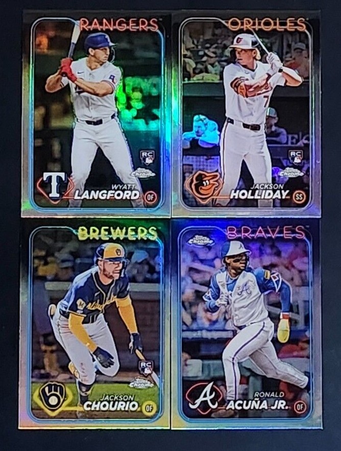 2024 Topps Chrome REFRACTORS with Rookies You Pick | eBay