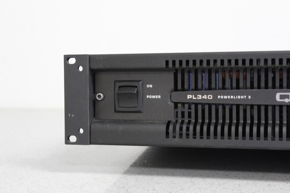QSC PL-340 Powerlight 3 4000watt Professional Audio Power Amplifier ...