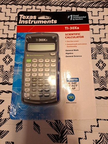 NIB Texas Instruments TI-30Xa Scientific Calculator 33317029990| eBay