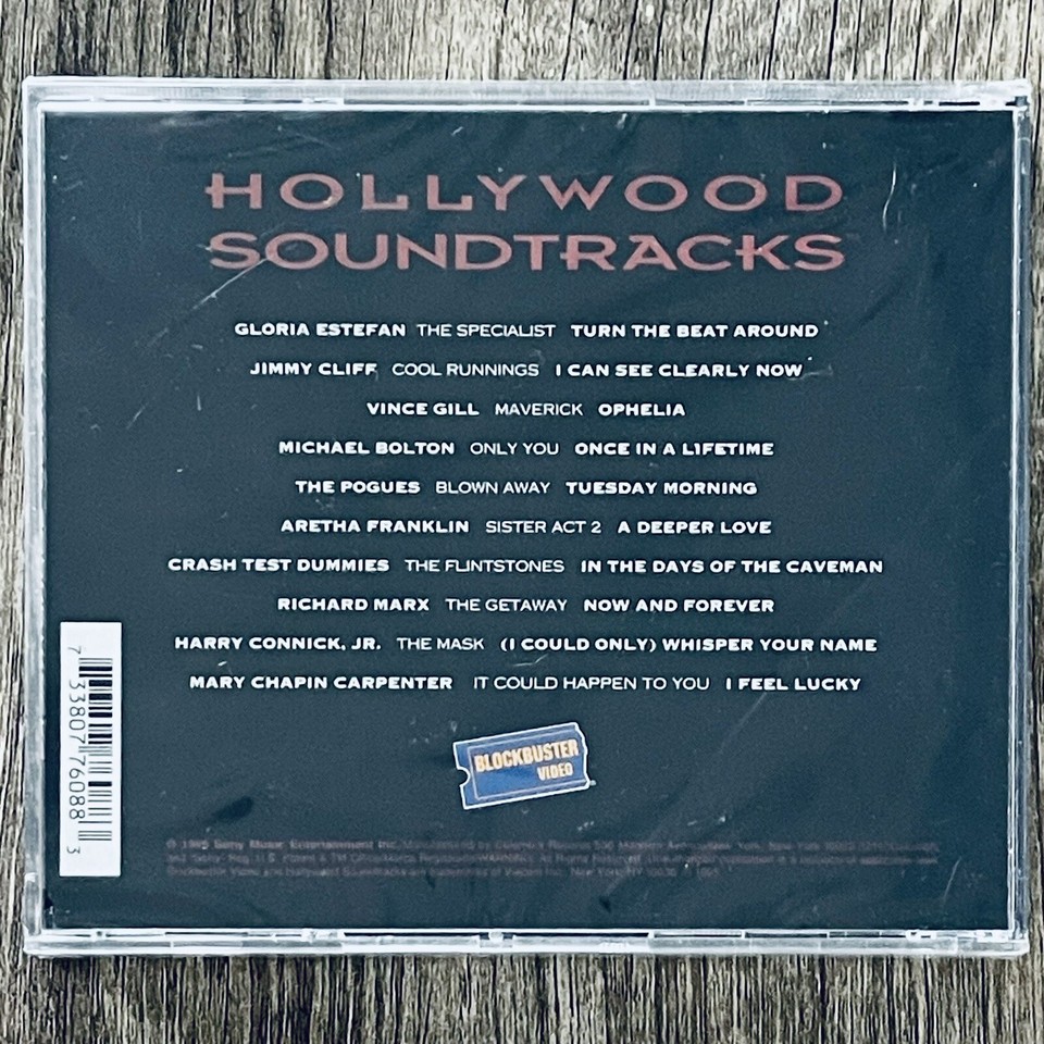 Vintage New Hollywood Soundtracks CD Great Songs from Hottest Movies ...