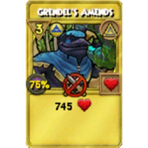 Wizard101 | 1 Grendel's Amends TC | Fast Delivery ️ Treasure Card by ...