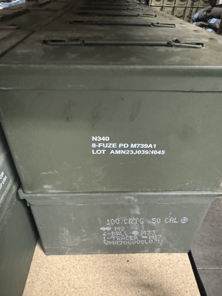 M2A1 / M2A2 USGI Metal Ammo Can Box | eBay