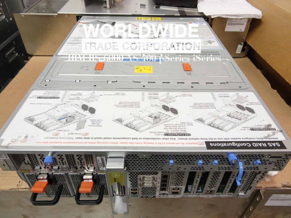 IBM 8205-E6D P740 Server 4.2GHz 16-Core iseries OS/400 V6R1/V7R1 ...