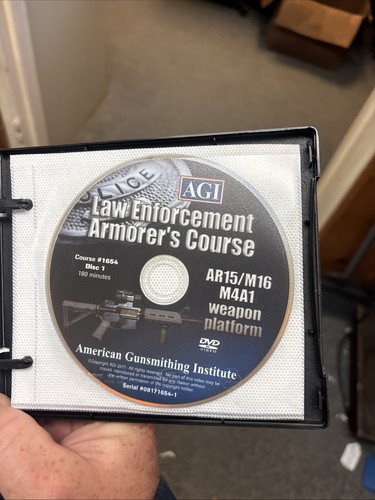 AGI Certified AR-15/M4 Riflesmith Course DVD set Lets Make A Deal VG ...