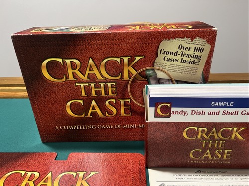 Crack The Case Board Game Missing Clip Fully Playable Still | eBay