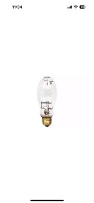 Original Case of 6 Philips 274498 Metal Halide Lamps Mogul ED-37 400W ...