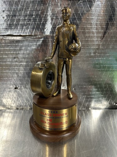 NHRA Wally 1986 Budweiser Summernationals Stock Class Winner Trophy ...