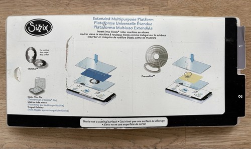 Sizzix Extended Multipurpose Platform 112512 Die Cutting Crafting Scrapbooking | eBay UK