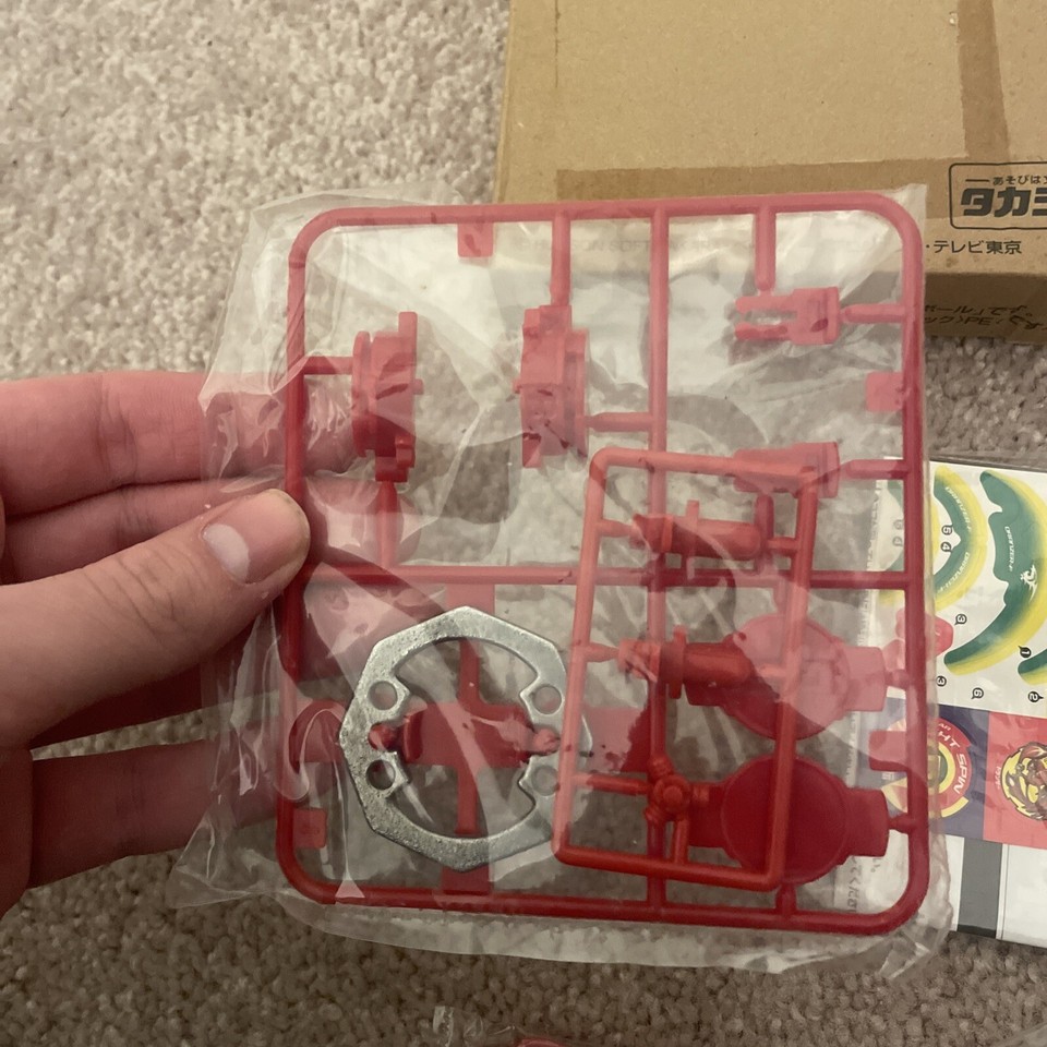 Takara Beyblade Dranzer F (Red Metal Version) NEW WITH BOX 5 G Gt V Ms ...