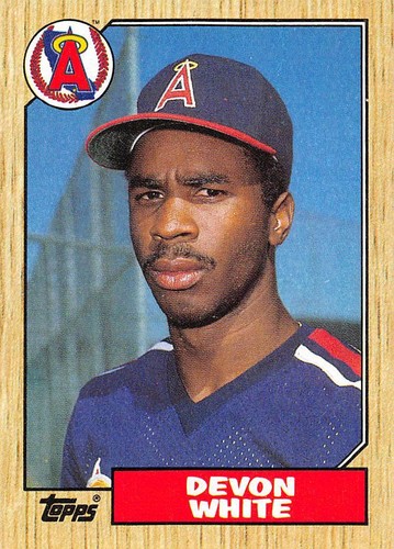 1987 Topps #139 Devon White RC Rookie Card California Angels 🔥⚾🔥 | eBay