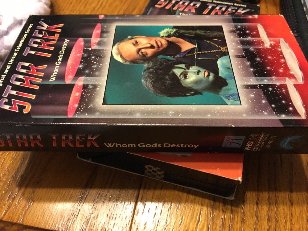 Star Trek Whom Gods Destroy VHS | eBay