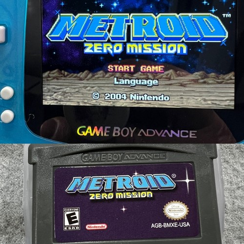 🔥 Metroid Zero Mission (Nintendo Gameboy Advance) GBA Cartridge ONLY ...