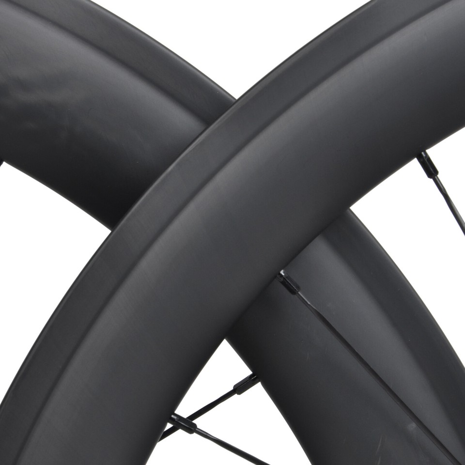 Sapim Carbon Wheels DT350 50/60mm Clincher Road Bicycle wheelset center ...