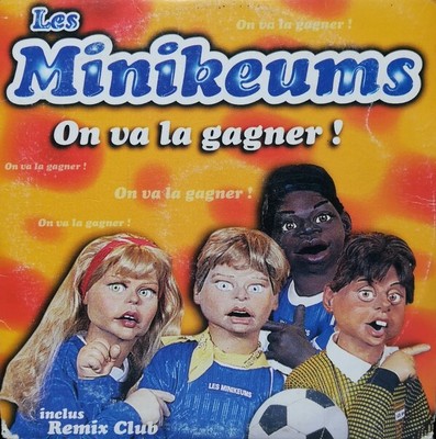 CD single Les Minikeums France 3 Jeunesse "On va la gagner" Coupe du ...