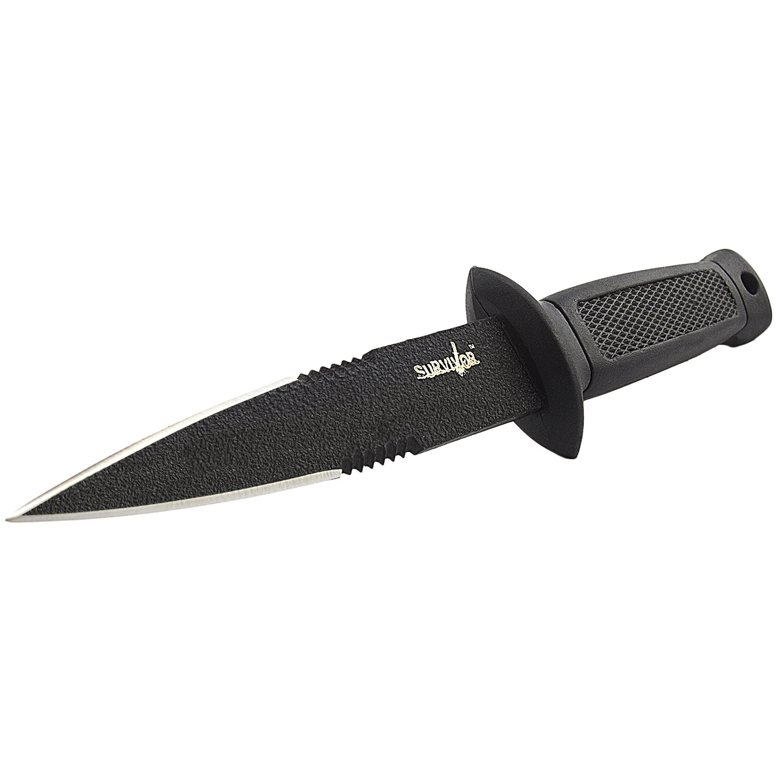 6.5" Survivor Tactical Military Hunting Boot Knife Survival Fixed Blade ...