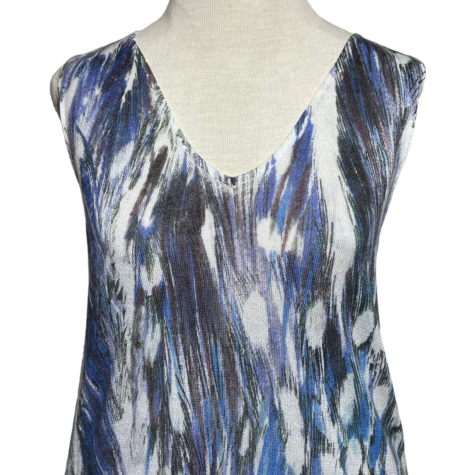 ADORE Art to Wear Boho Hippie Colorful Abstract Tunic… - Gem