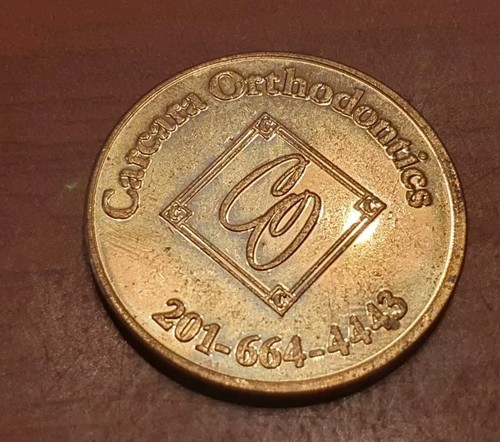 13. MEDICINE DENTAL DENTIST TOKEN CARCARA ORTHODONTICS COIN STOMATOLOGY ...