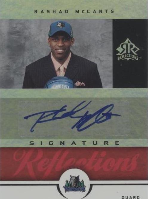 2005-06 Upper Deck NBA Reflections - Signature Reflections Rashad ...