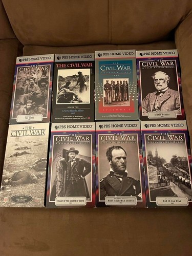 The Civil War-A Film by Ken Burns-VHS-set of 8 - PBS Home Video | eBay