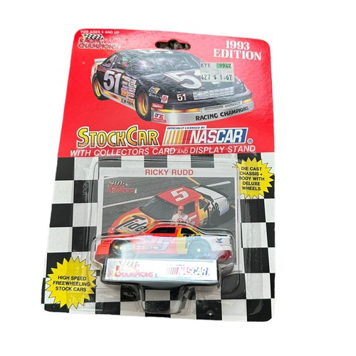 Racing Champions Ricky Rudd #5 Car Diecast 1993 NASCAR Card 1:64 NEW | eBay