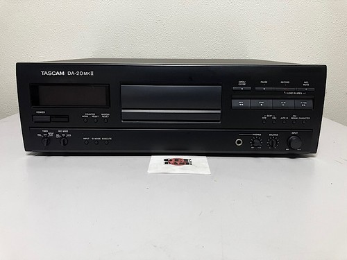 TASCAM DA-20 MKii DAT Digital Audio Tape Player MUlti-track Recorder ...