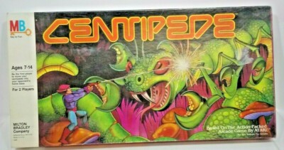 Atari Centipede Board Game 1983 Milton Bradley 1983 Not Complete | eBay