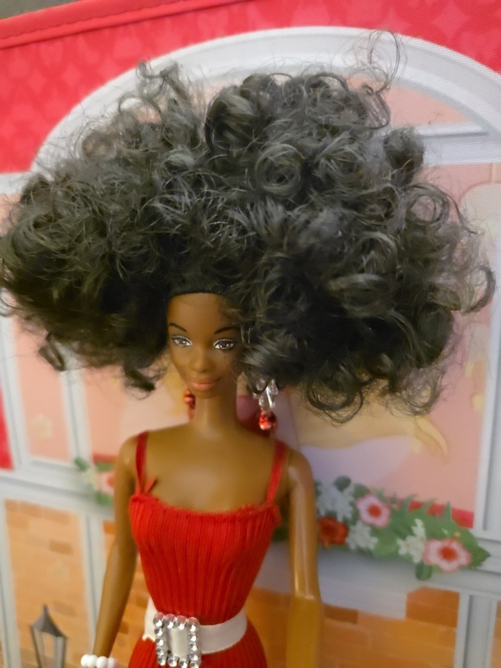 Mattel Barbie Doll Vintage African American Twist & Turn Bendable Legs ...