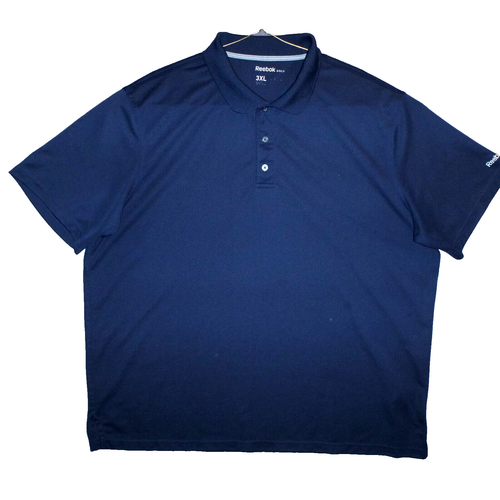 Reebok Golf Polo shirt mens 3XL Blue short sleeve Casual Activewear ...