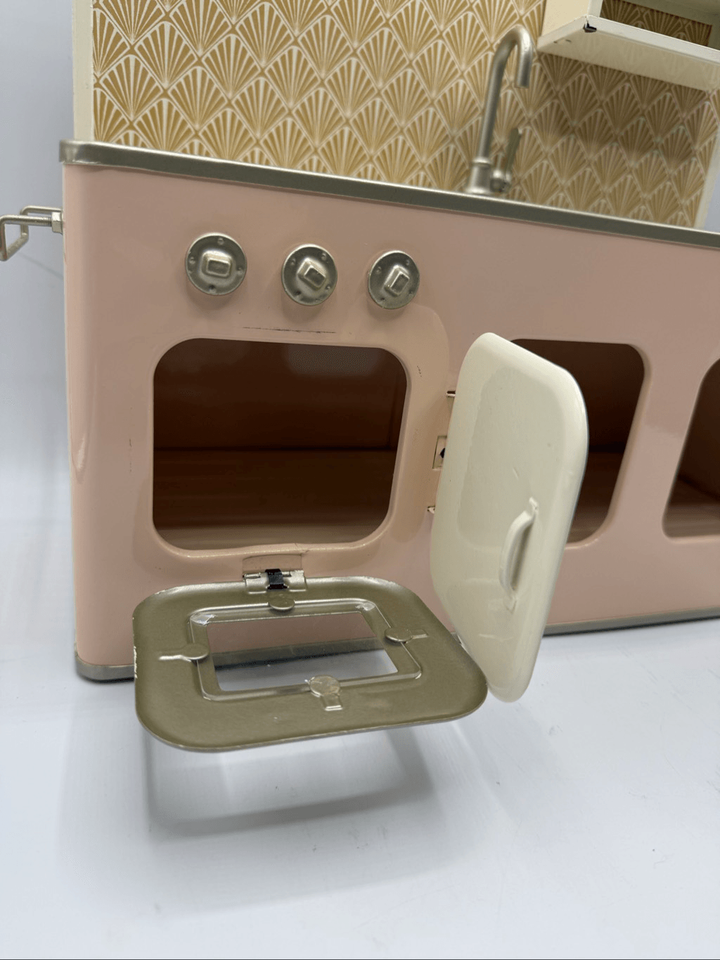 Maileg Retro Metal Kitchen in Powder Pink | eBay