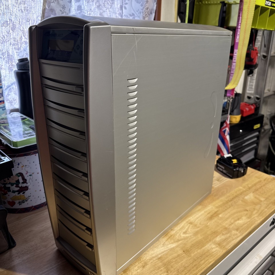 Vinpower 8 Bay Target DVD CD Duplicator Optiarc Burner Tower. Works ...