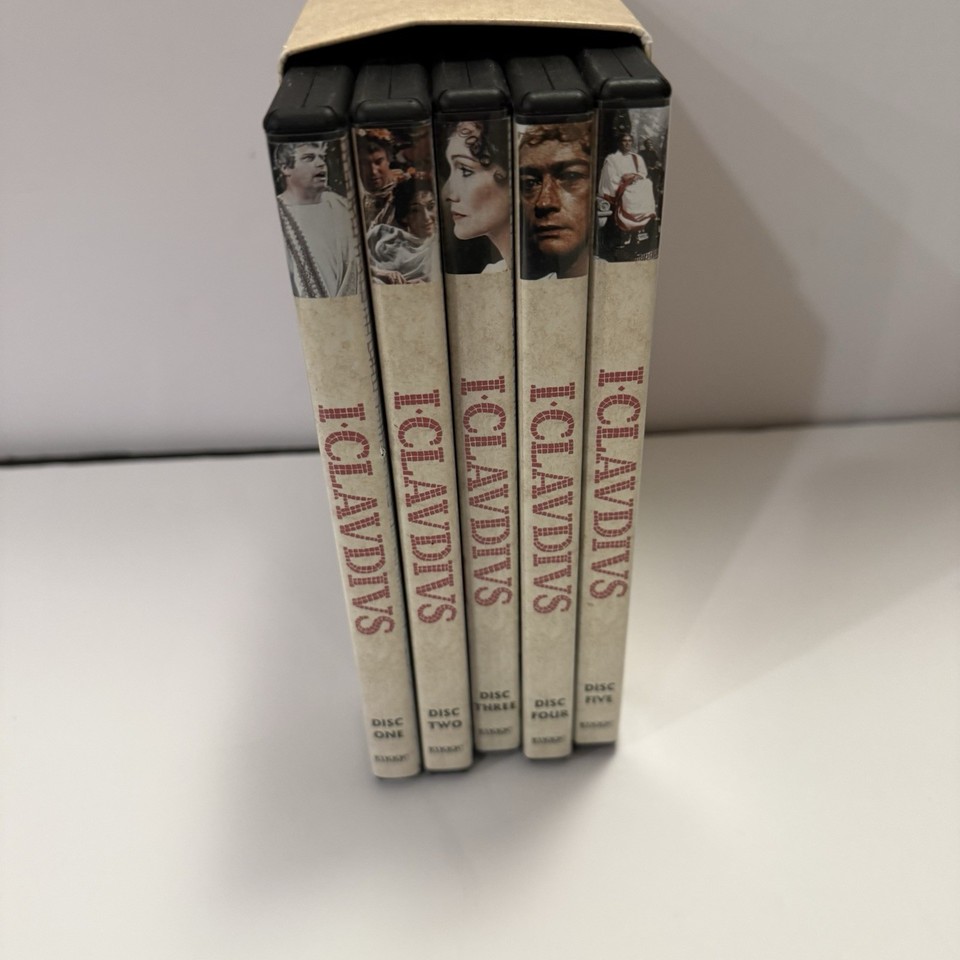 DVD I-CLAVDIVS Iclavdivs Claudius 1976 Box 5 discs Derek Jacobi/Patrick ...