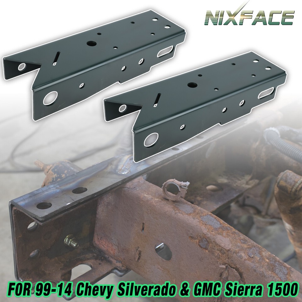 2pcs Rear Frame Repair Section for 1999-2014 Chevy Silverado & GMC ...