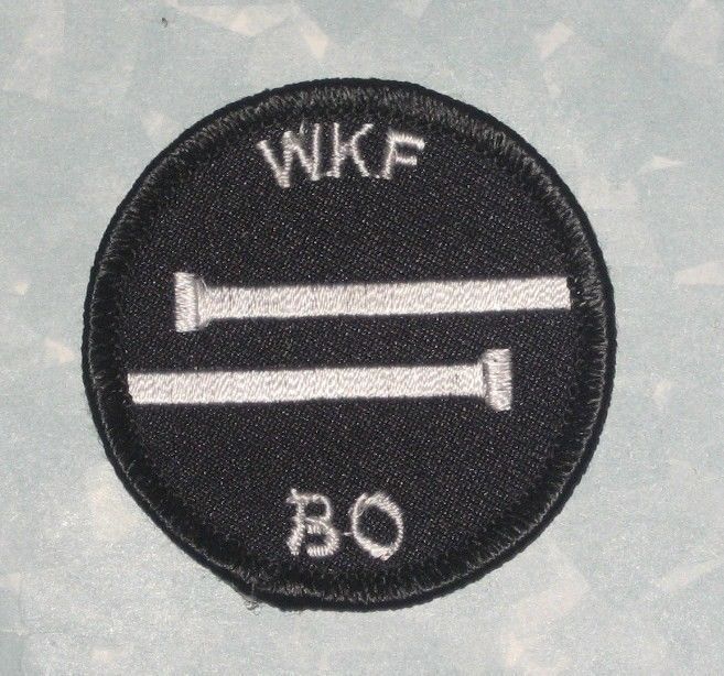 WKF BO Patch - Martial Arts - 2" x 2" | eBay