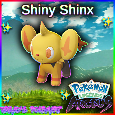 Shiny Shinx / Alpha Max Stat Pokemon Legends: Arceus 🚀Fast Pokémon ...