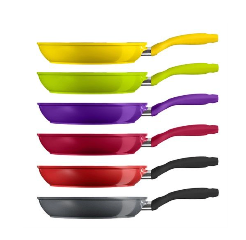 JML Ceracraft Ceramic 20cm Frying Pan.Aubergine Purple Induction Safe ...