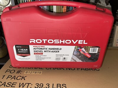 RotoShovel Kit - Handheld Automatic Shovel with Auger and Rechargeable ...