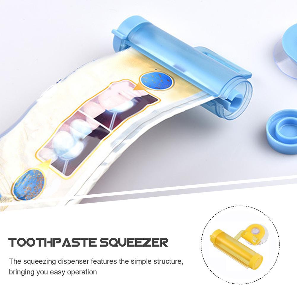 Toothpaste Squeezer Plastic Extruder Tube Roller Rolling Squeezing Tool ...