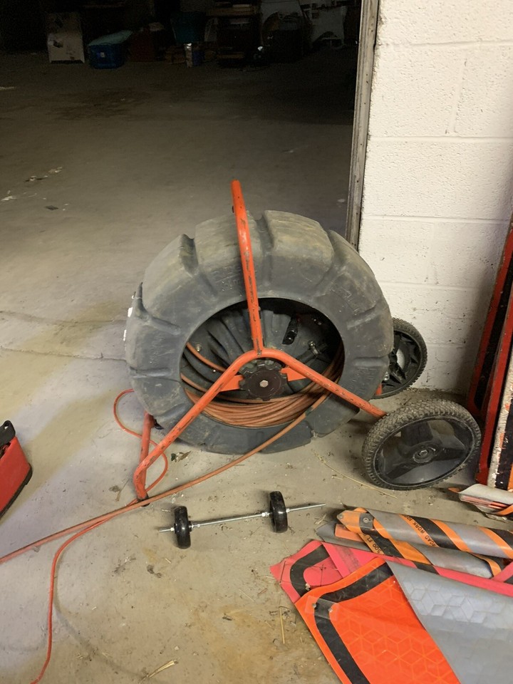 RIDGID SEESNAKE SEWER CAMERA W MONITOR 512 Sonde With Rigid Navitrack ...