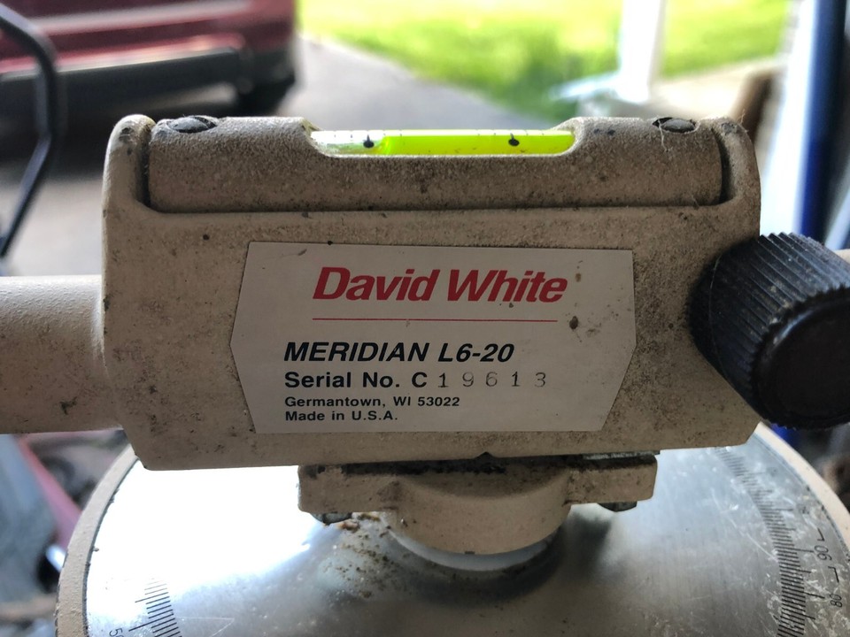 David White L6-20 Meridian Sextant "WITHOUT" tripod | eBay