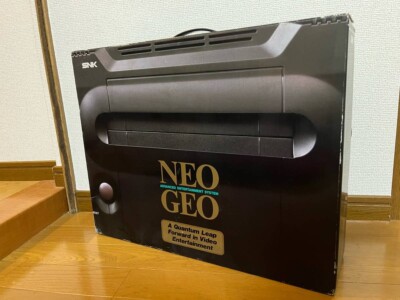 SNK NEO GEO AES Console System and controller Boxed Tested | eBay