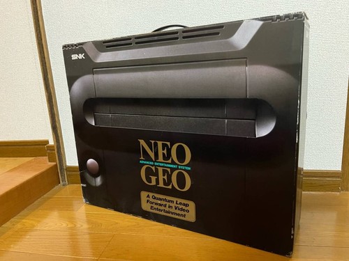 SNK NEO GEO AES Console System and controller Boxed Tested | eBay